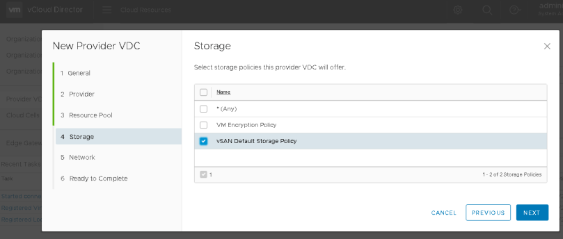 Configuring vCloud Director 10 Part 2. Adding Provider Virtual Data Center. – CaptainvOPS