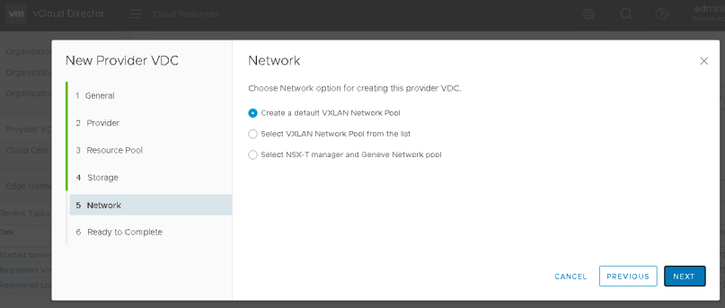Configuring vCloud Director 10 Part 2. Adding Provider Virtual Data ...