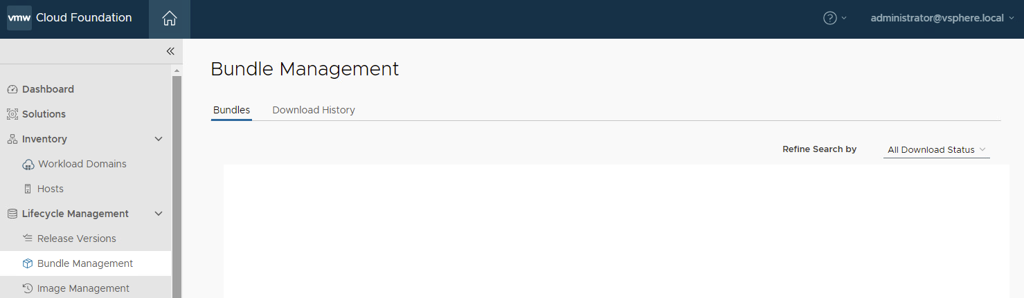VMware Cloud Foundation: SDDC Manager Day 1 Configurations: Connect to ...